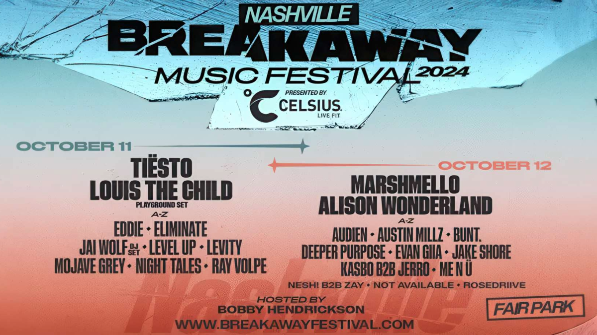 BREAKAWAY MUSIC FESTIVAL NASHVILLE - PREVIEW - East of 8th Music Blog