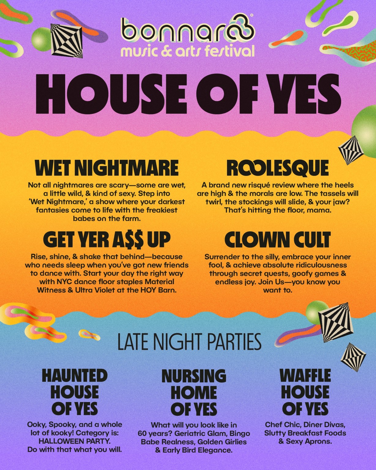 BONNAROO 2025 UPDATE: INFINITY & WHO STAGES & MORE!