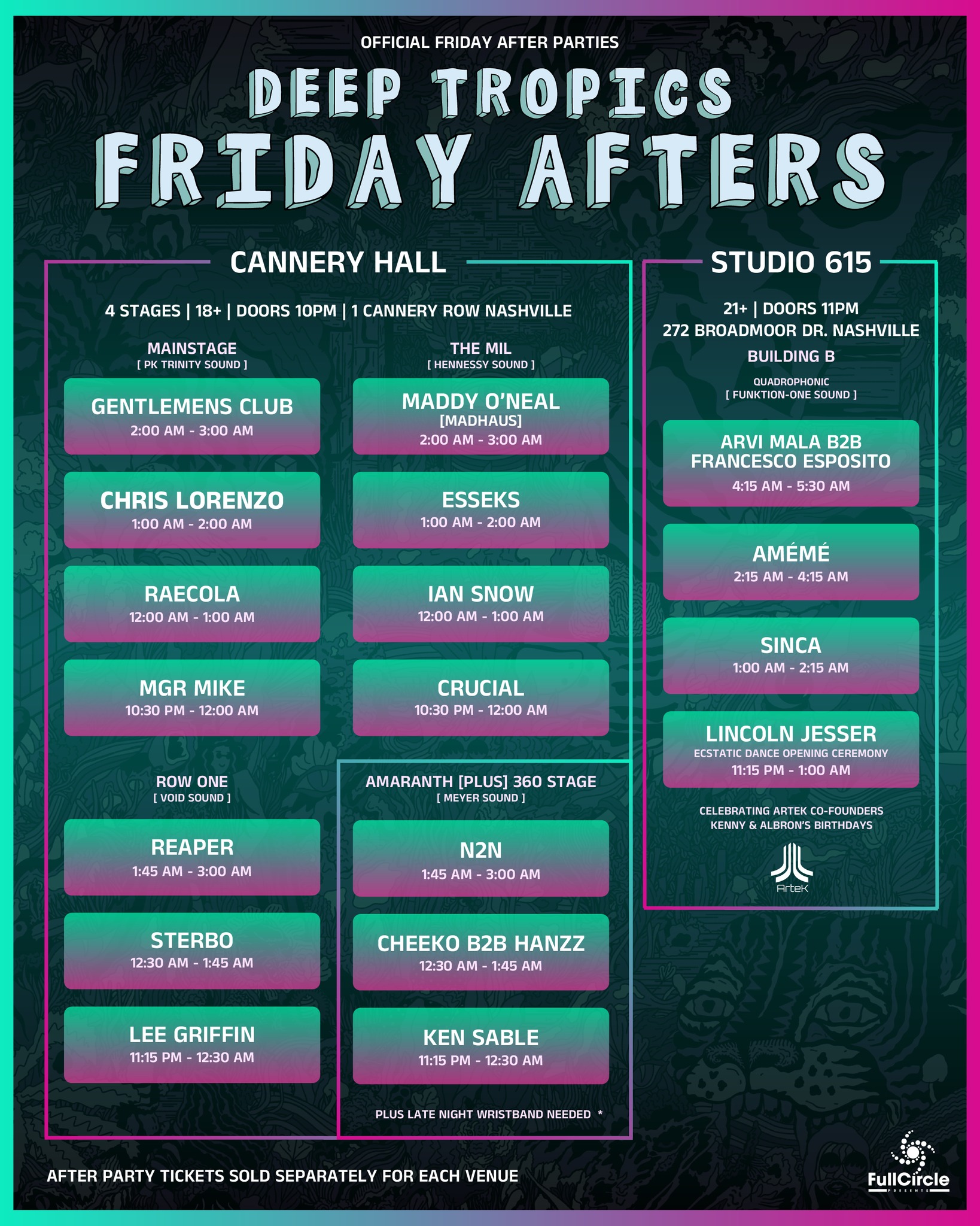 Deep Tropics Music Festival 2025: New Announcements & Updates - East of ...