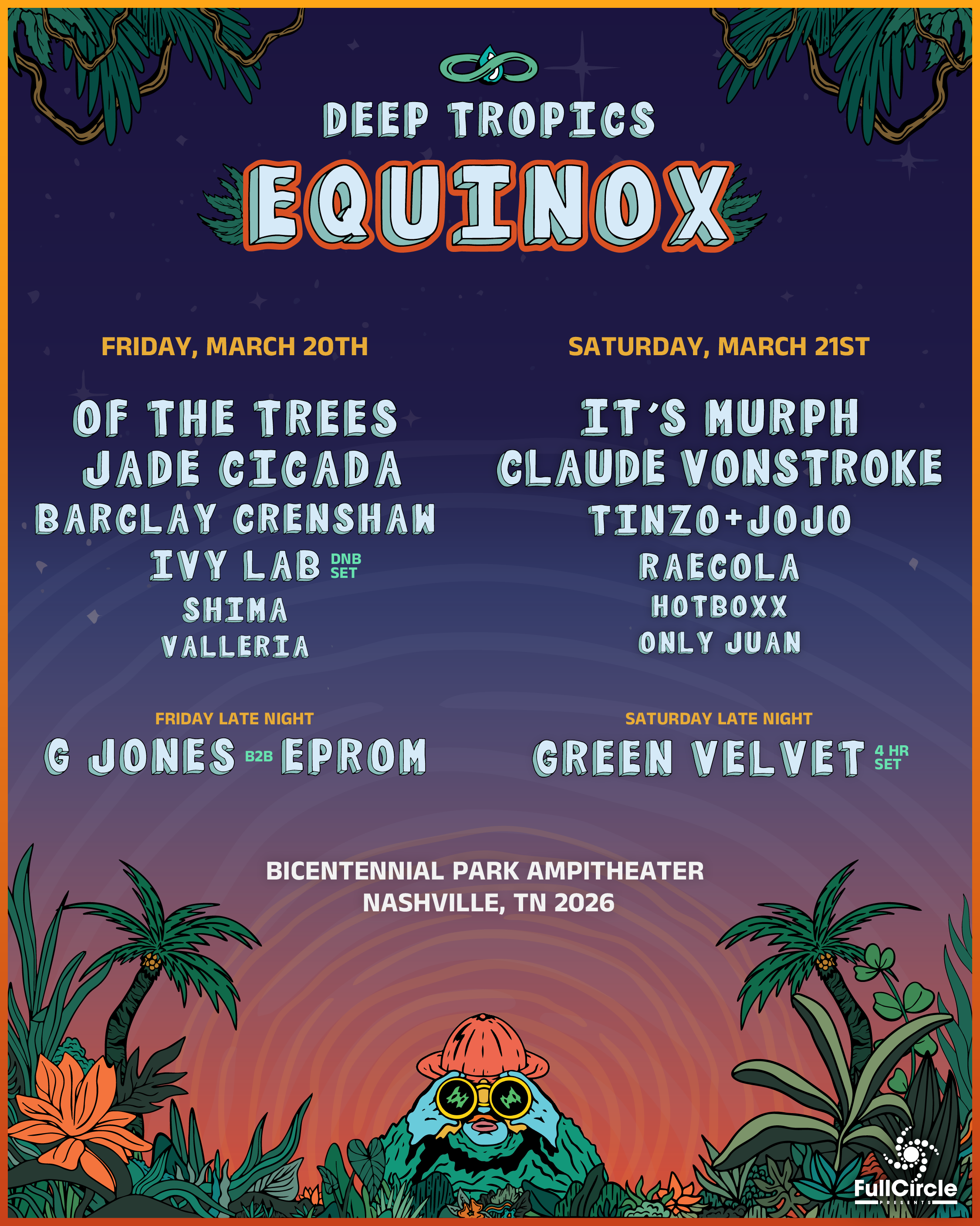 Deep Tropics New Spring Gathering For 2026: Equinox