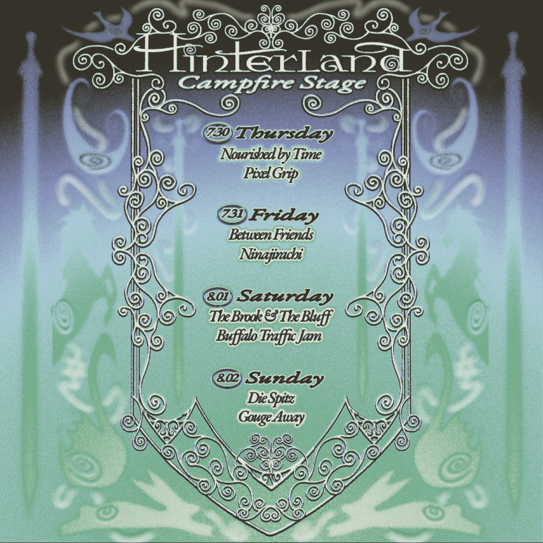 Late Night At Campfire Stage: The Complete Hinterland Experience