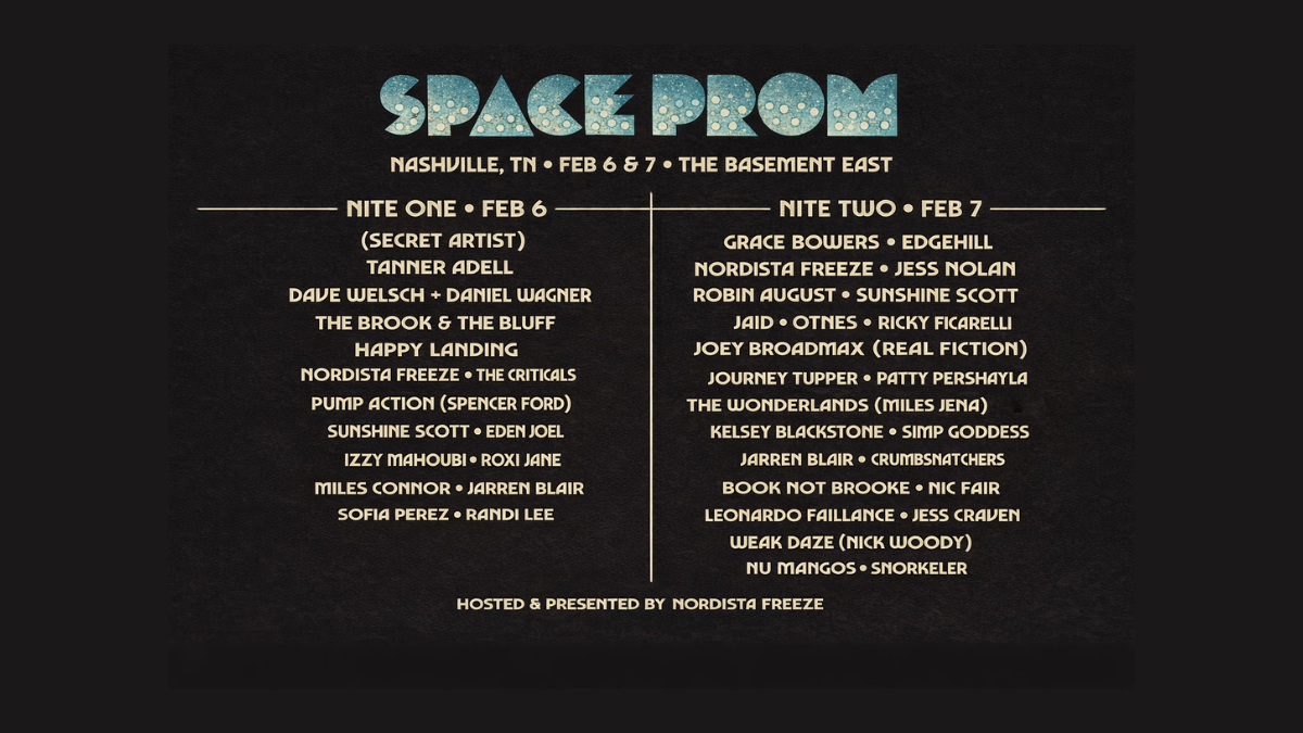 Space Prom Expands to Two Nights at Basement East in Nashville